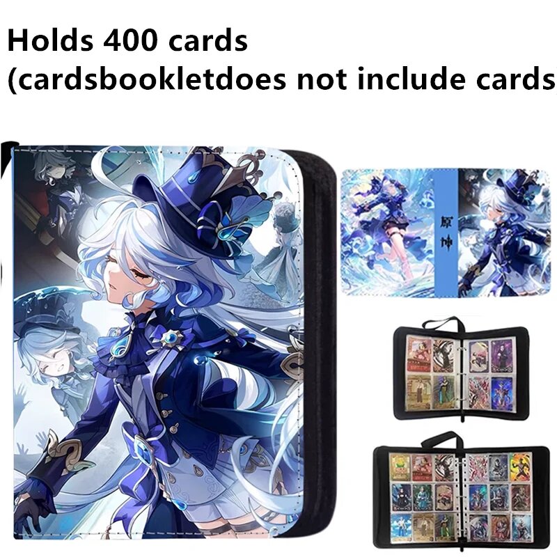 Genshin Impact Card Album Bandai A-hold 400 cards