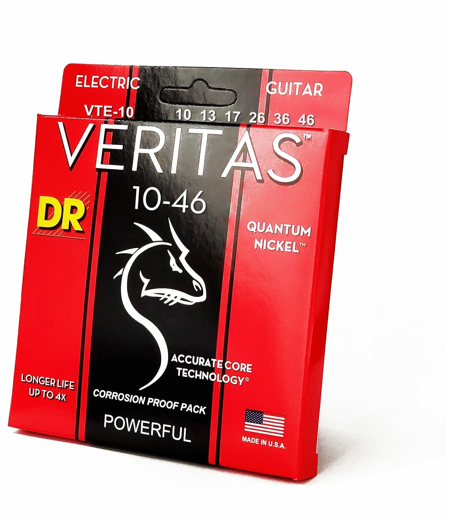 Струны для электрогитары DR String VTE-10 — фото 1
