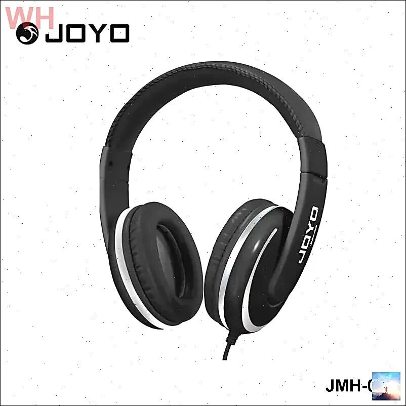 JOYO JMH-04 Накладные наушники Проводные студийные наушники с разъемом 1/4 - 3,5 мм для гитарного усилителя клавиатуры