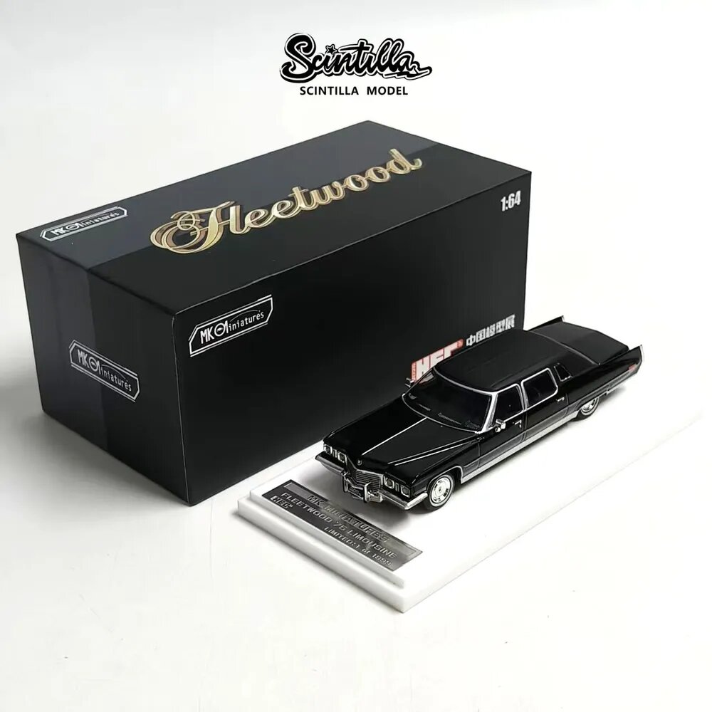 Масштабная модель автомобиля MK Miniatures 1/64 #Fleetwood HEC Alloy Car Model Collection Gift