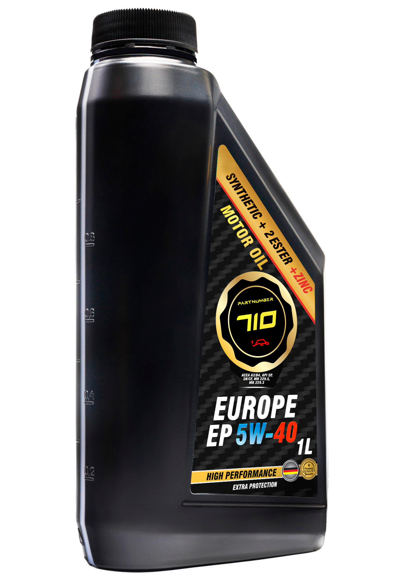 PARTNUMBER 710 EUROPE EP 5W-40 Масло моторное, Синтетическое, 1 л