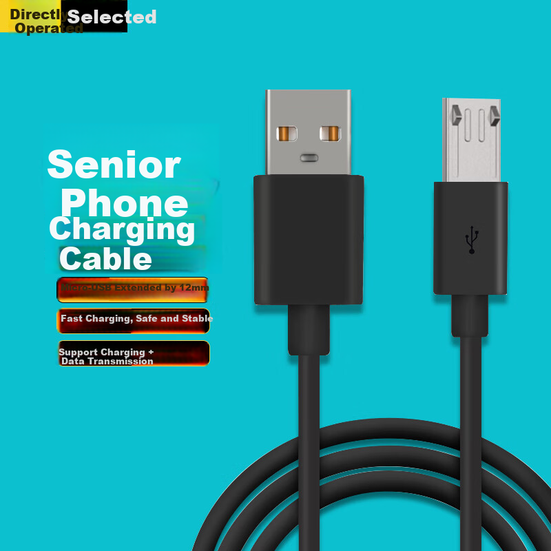 Xuanyi Кабель для зарядки 1 метр Micro-USB с 12мм разъемом универсальный черная серия Цвет：Кабель для зарядки 1 метр