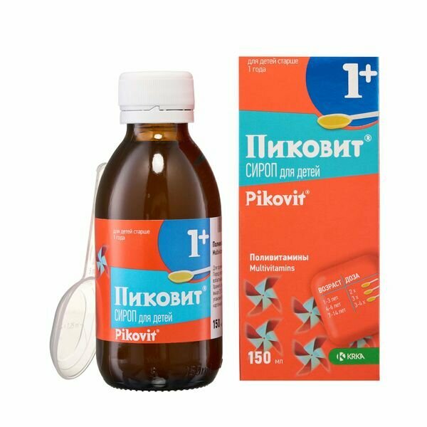 Пиковит сироп детский от 1 года 150мл — фото 1