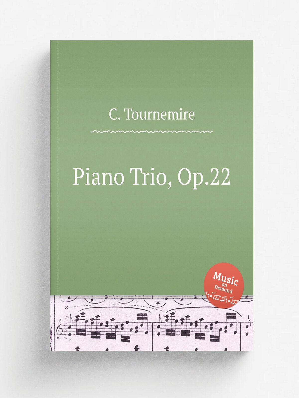 Piano Trio, Op.22 | C. Tournemire | 1901 | Репринт