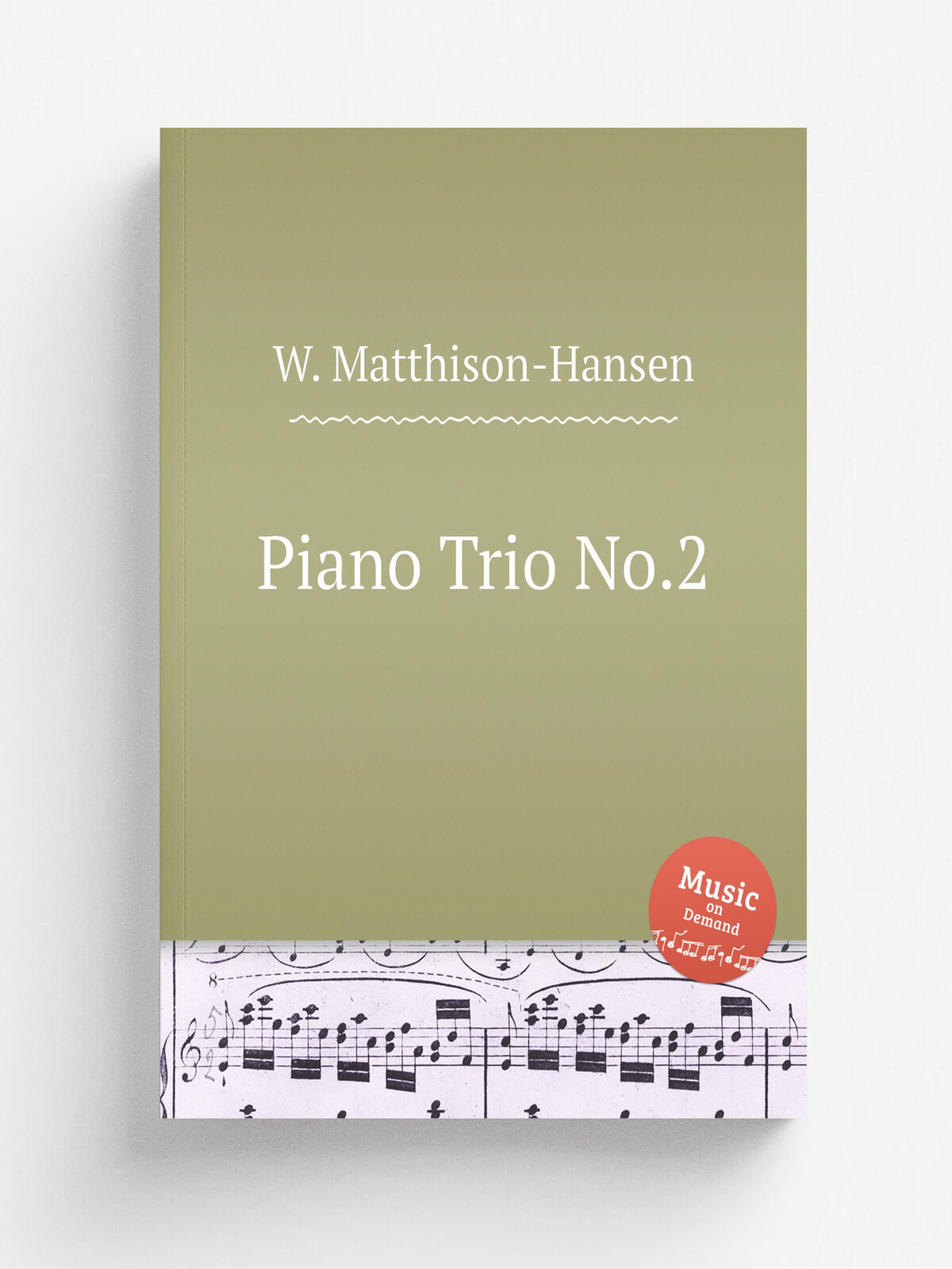 Piano Trio No.2 | W. Matthison-Hansen | Репринт