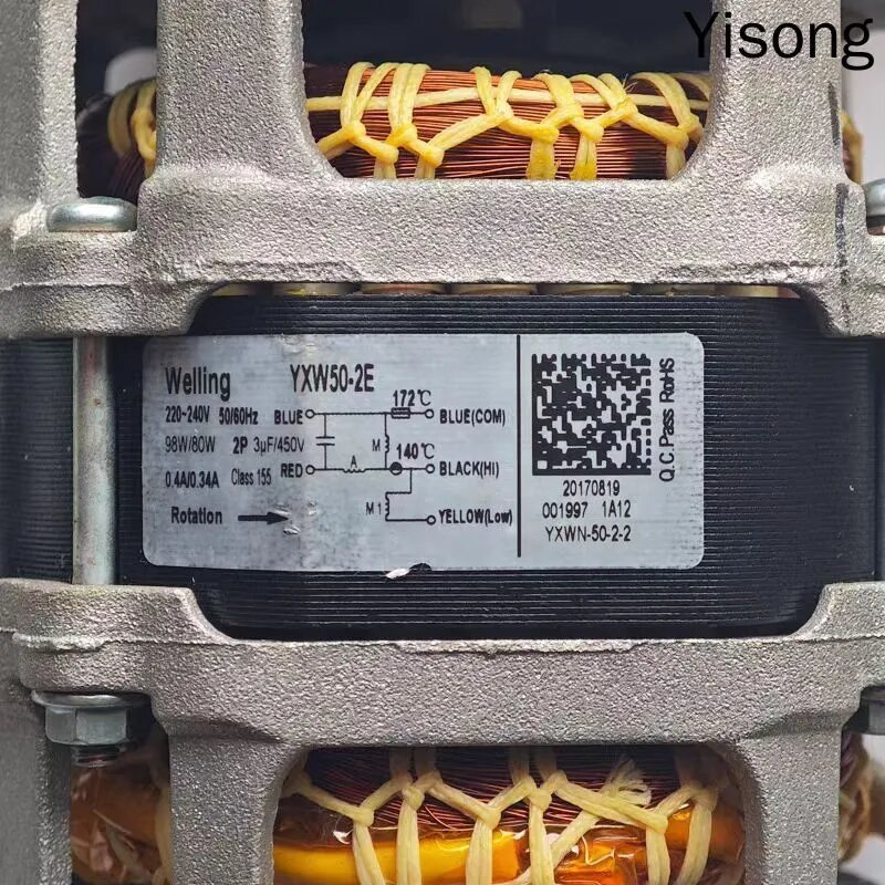Новинка: Циркуляционный насос YXW50-2E(L) для посудомоечных машин KUPPERSBERG, Midea, Samsung, Hansa, Gorenje, AEG, Amica-pjx высокий рейтинг совместимости