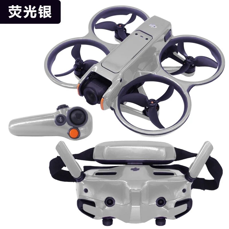 Набор наклеек для DJI Avata 2 silver