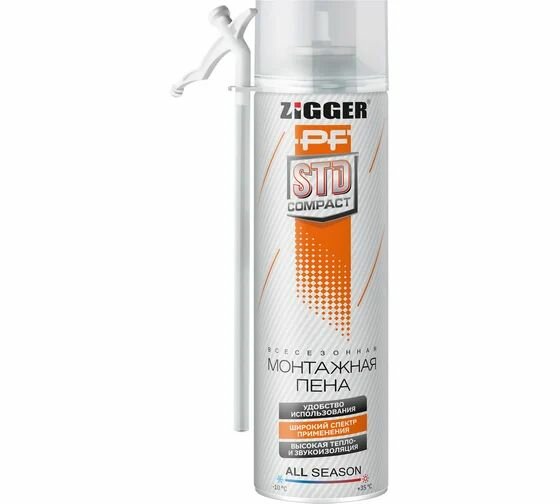 Бытовая пена ZIGGER PF STD COMPACT (всесезонная)