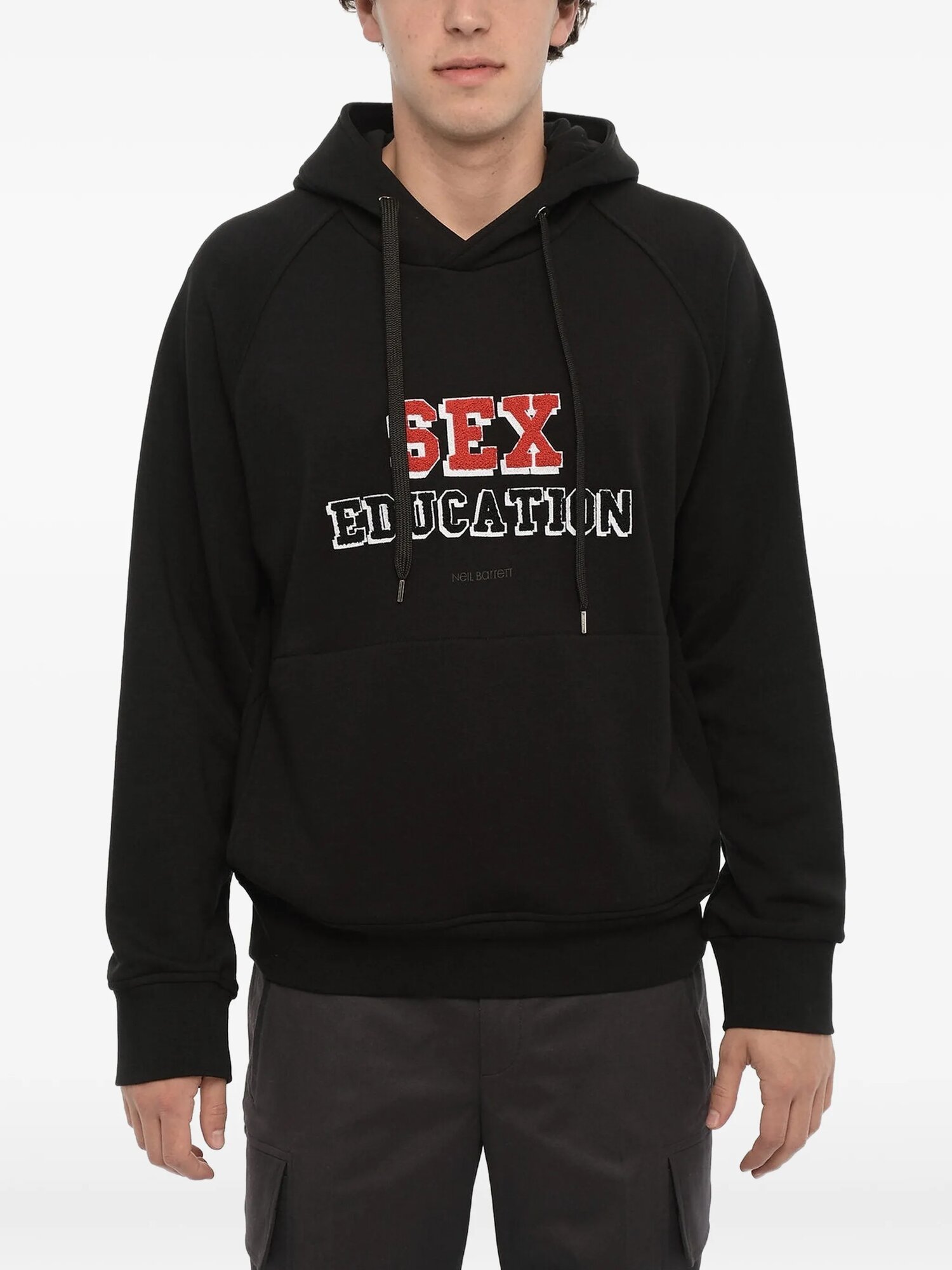 Худи Neil Barrett Embroidered hoodie