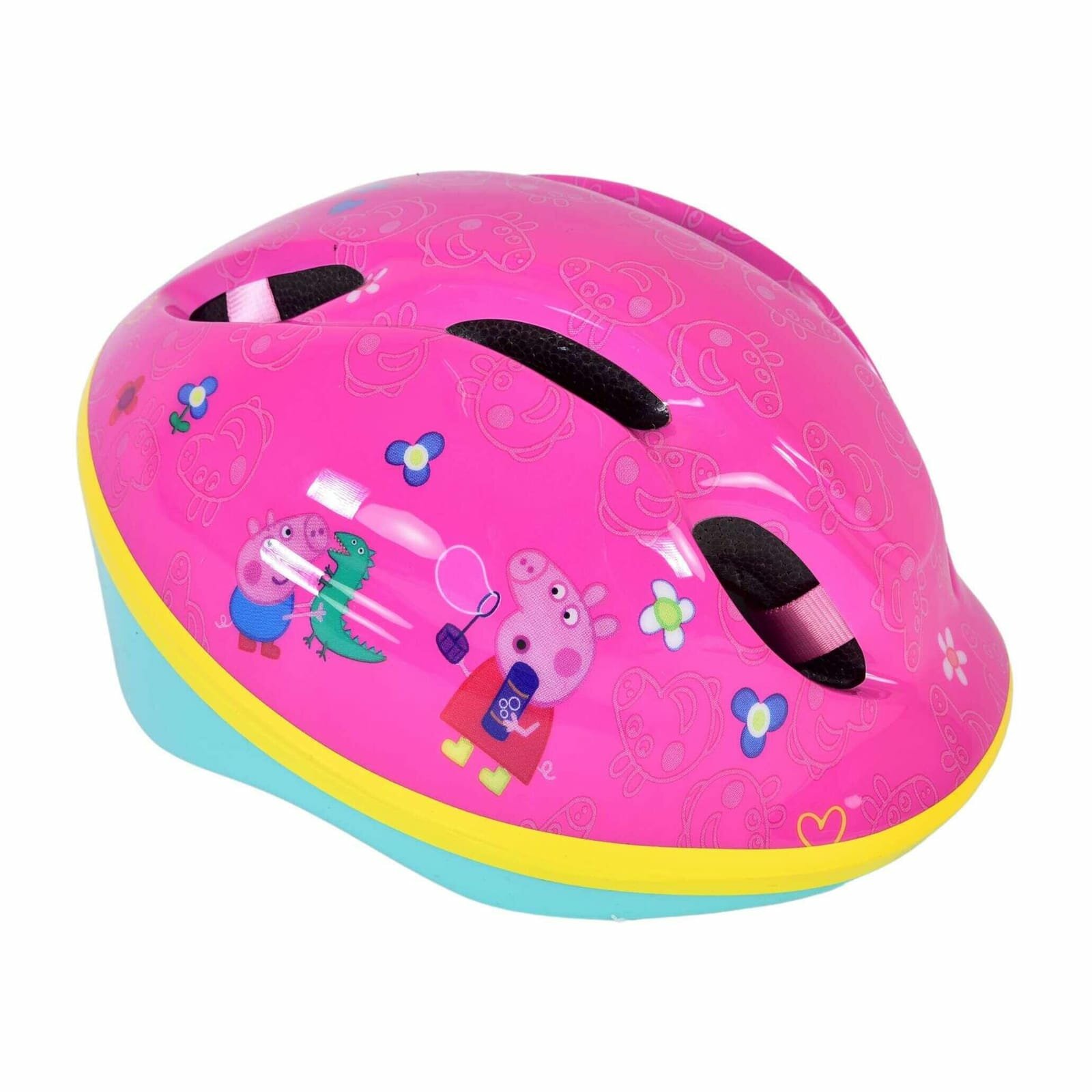 DECATHLON шлем защитный Decathlon Peppa Pig, розовый, 51-55 см