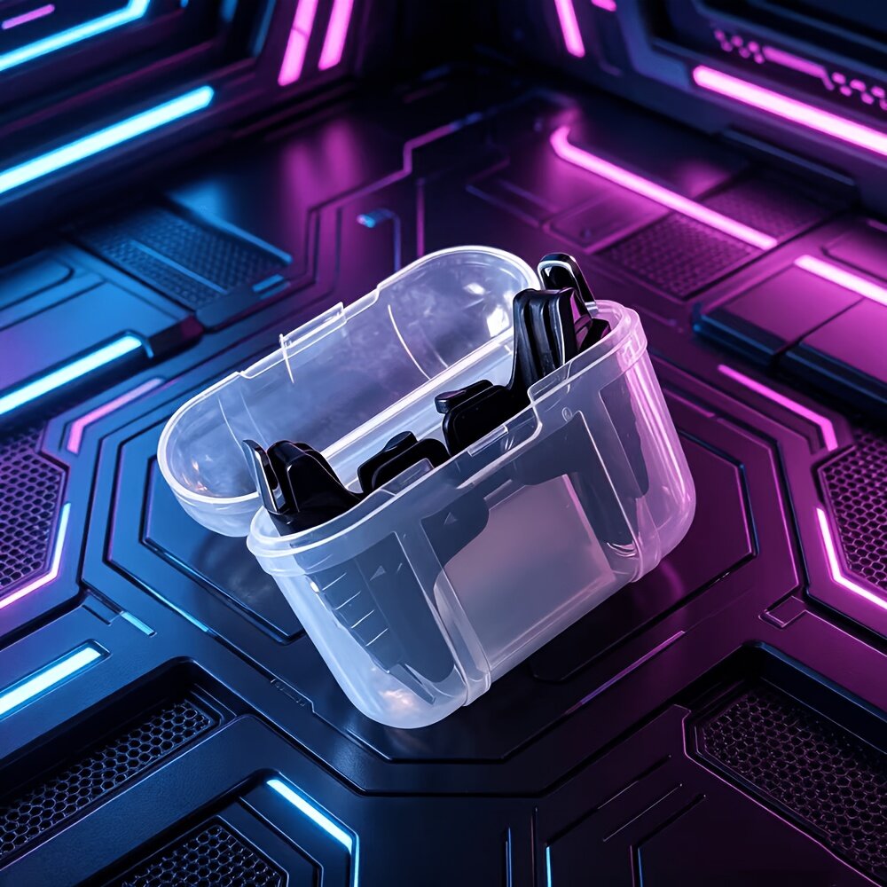 Пара игровых контроллеров F01 для телефонов толщиной 6.4–11.5 мм, черный, вспомогательные кнопки для шутеров
