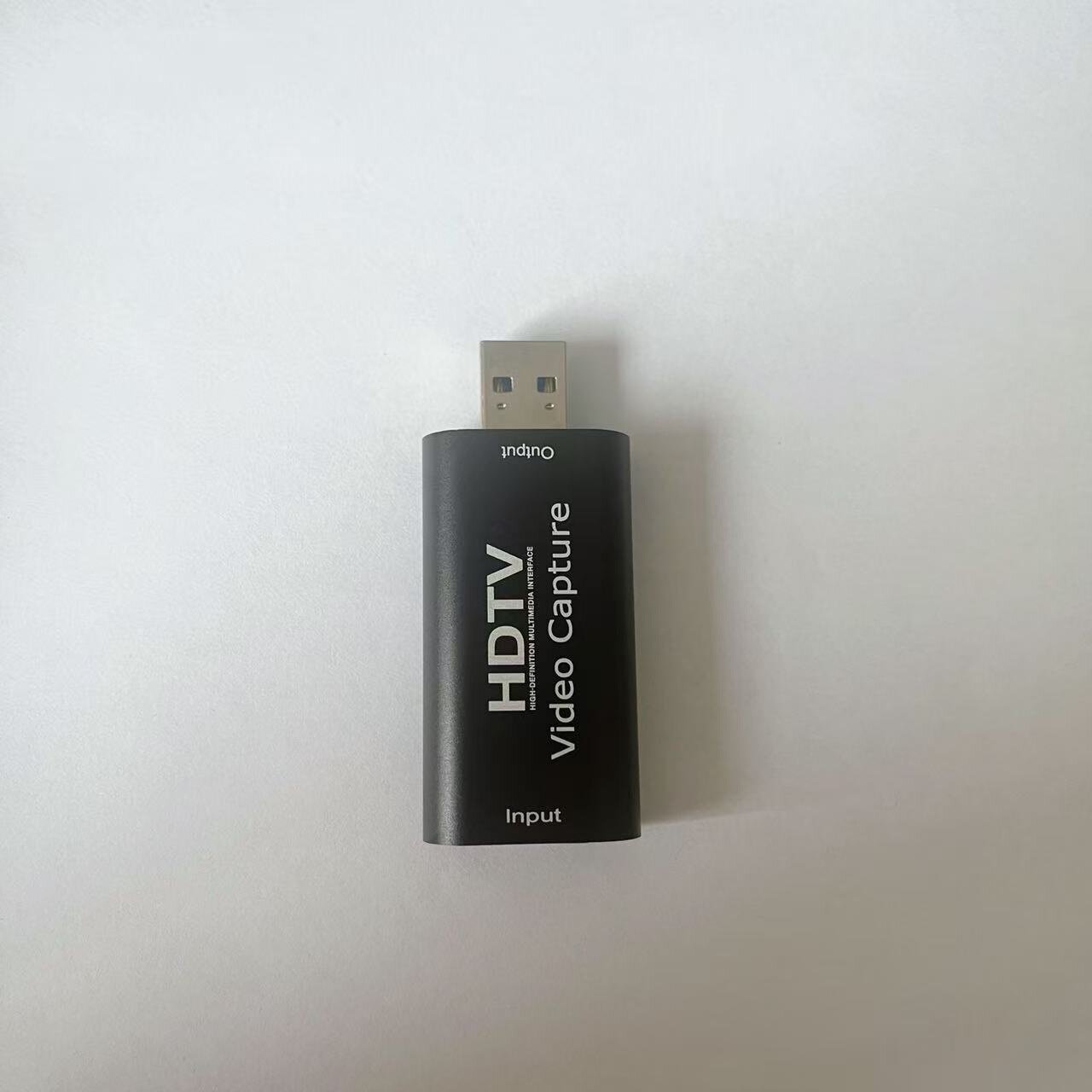 4K HDTV видеозахватная карта, USB-C в HDTV/SRL конвертер, Plug & Play для ПК, стриминг, видеозвонки, обучение, модель 2025, матовая поверхность, компактная, черный 2.0