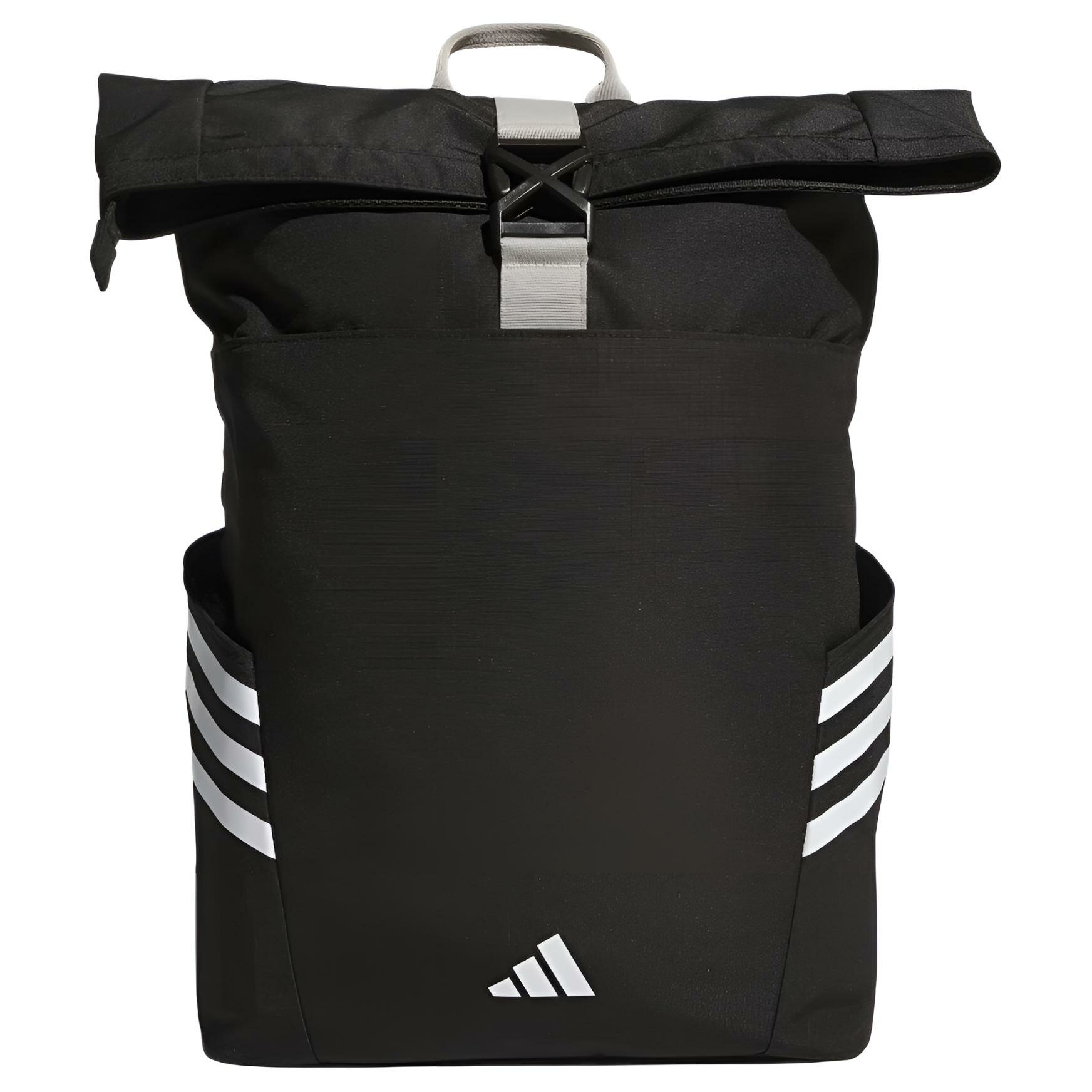 Рюкзак унисекс Adidas Polyester Regular, черный/белый