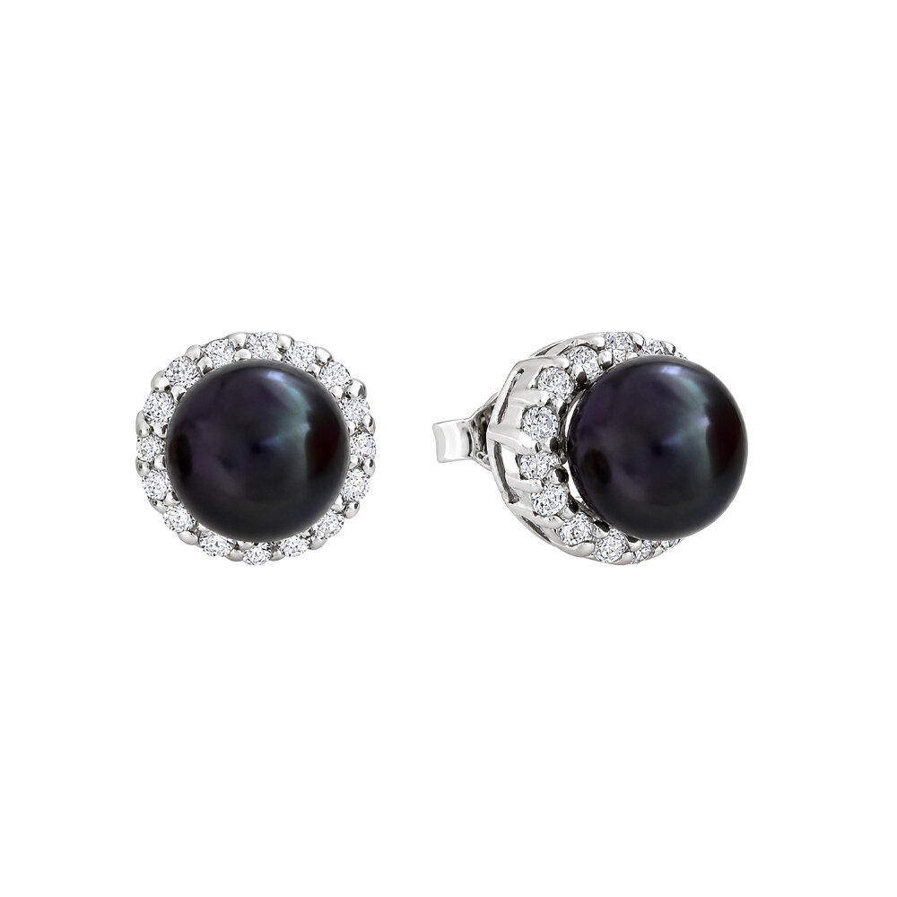 серьги из серебра