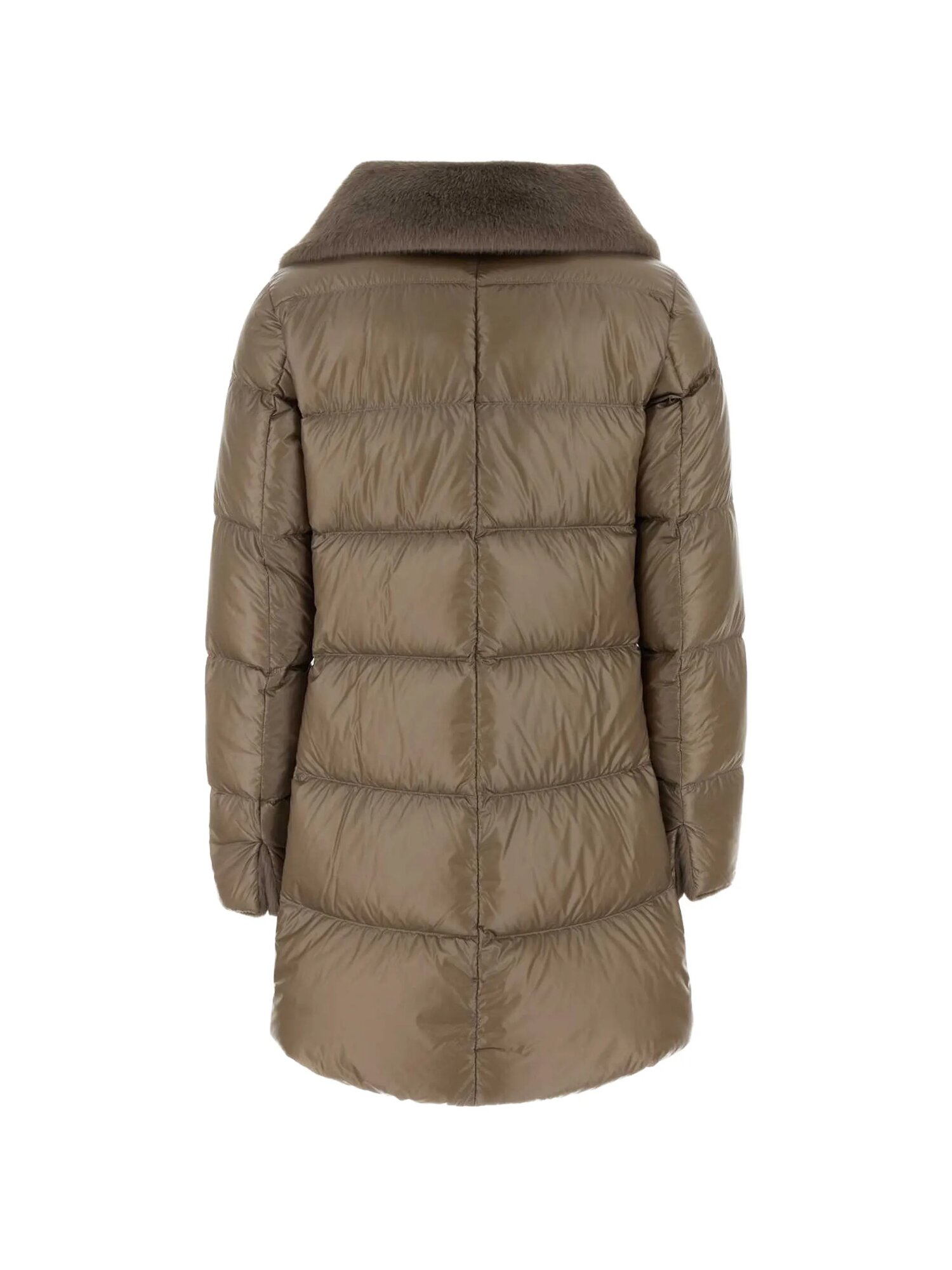 Куртка Herno Faux-fur-collar quilted jacket, размер 42 — фото 1