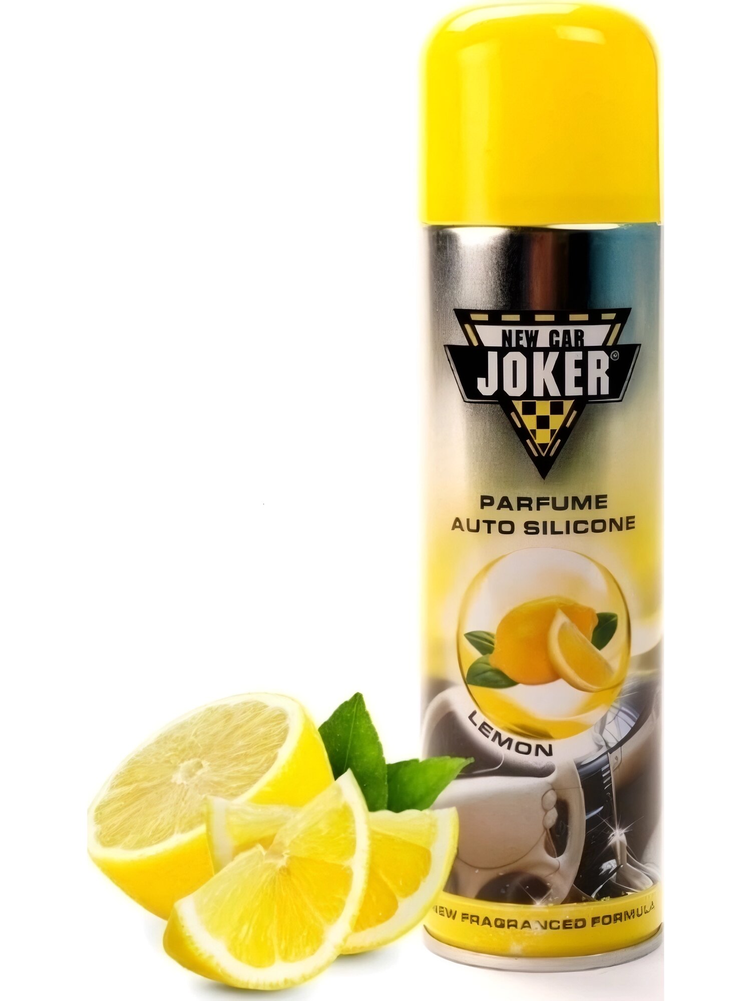 Полироль пластика салона JOKER Лимон, 200 мл