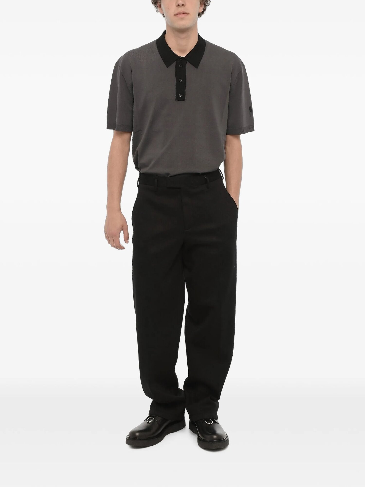 Брюки Neil Barrett Concealed-fastening tailored trousers, размер 48 — фото 1