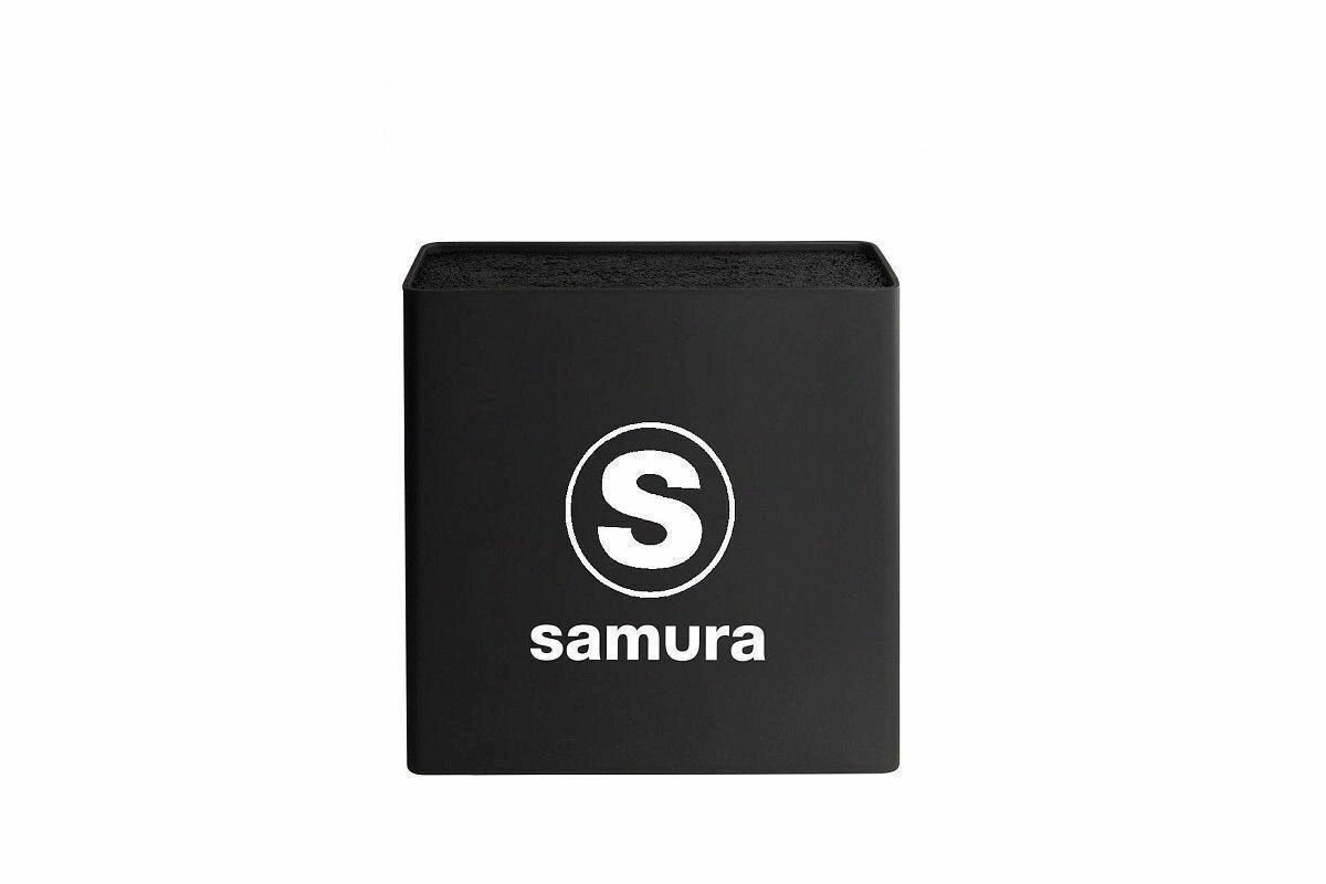 Подставка для ножей SAMURA KBH-101/K Подставка универсальная для ножей "Samura", 230x225x82 мм, пластик (черная)