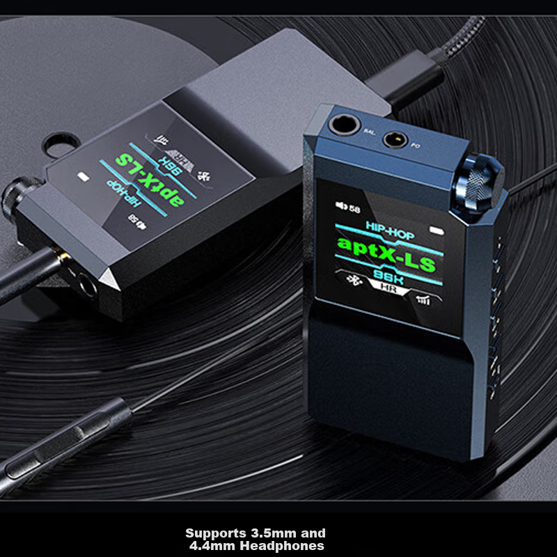 FiiO BTR17 Bluetooth 5.4 беспроводные наушники автомобильный аудио приемник с высококачественным усилителем черный