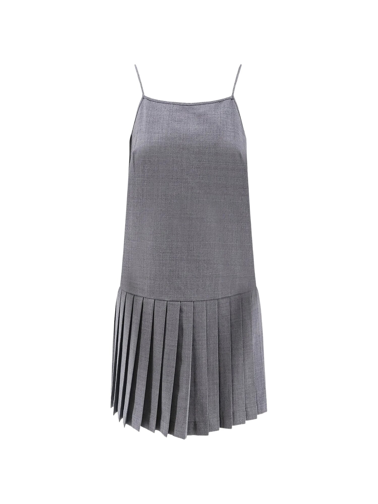 Платье Buckle-fastening pleated mini dress