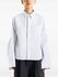 Рубашка Sacai Striped-pattern shirt, размер 46, бежевый/белый