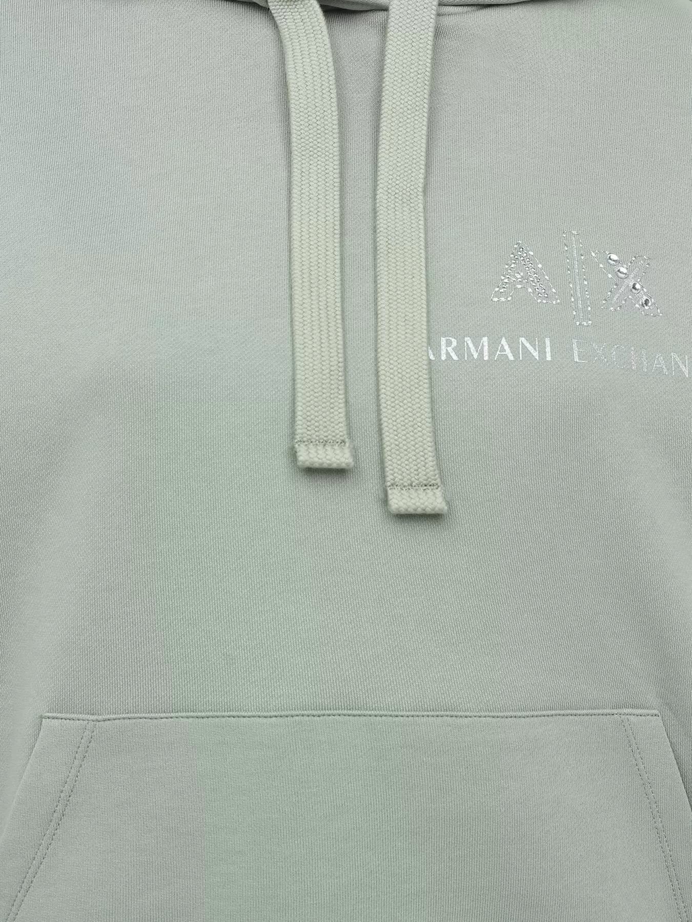 Худи Armani Exchange Весна-лето 2025, размер XS, , мятный — фото 1