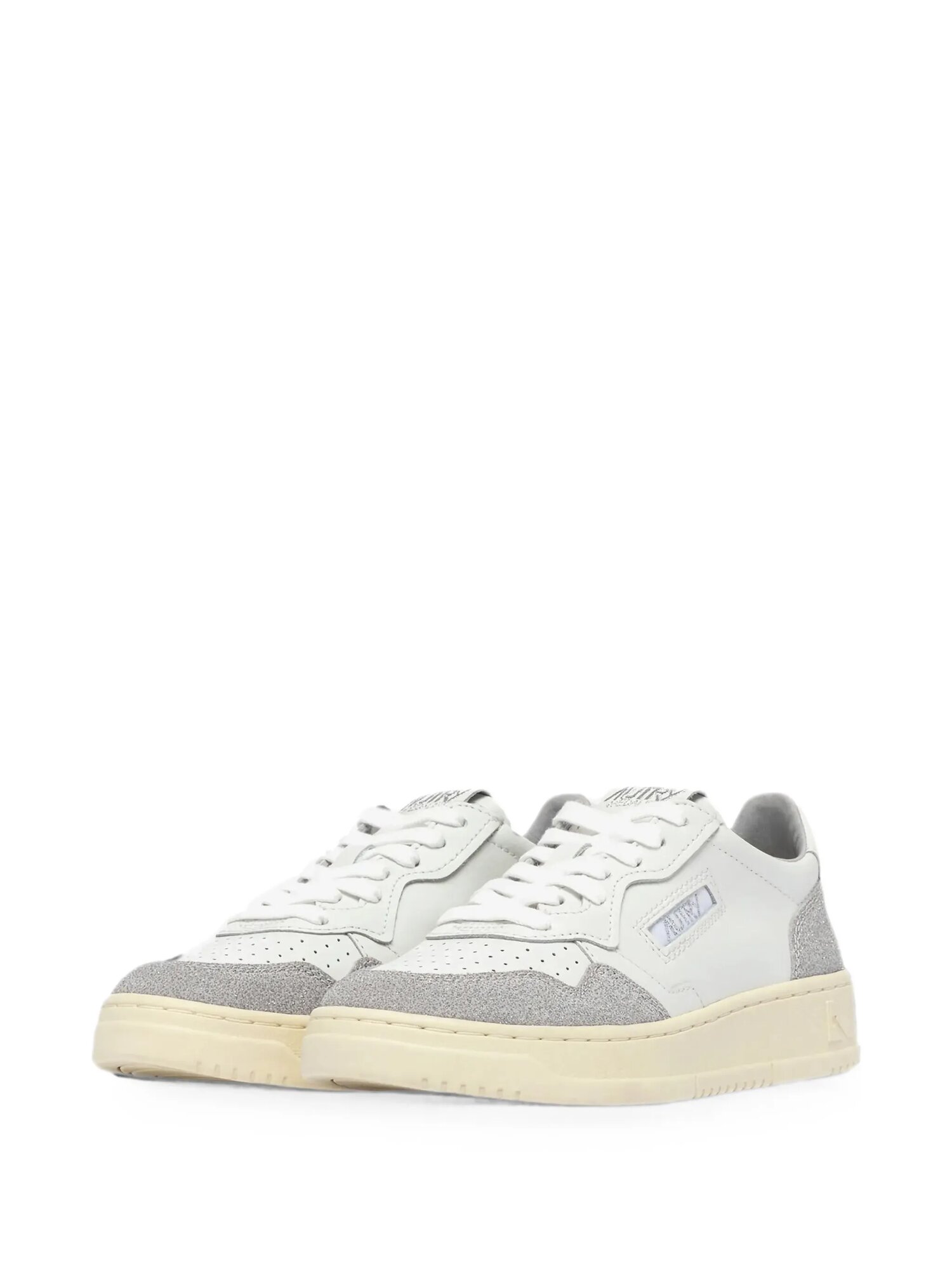 Кроссовки AUTRY Medalist leather sneakers, размер 37, бежевый/белый — фото 1