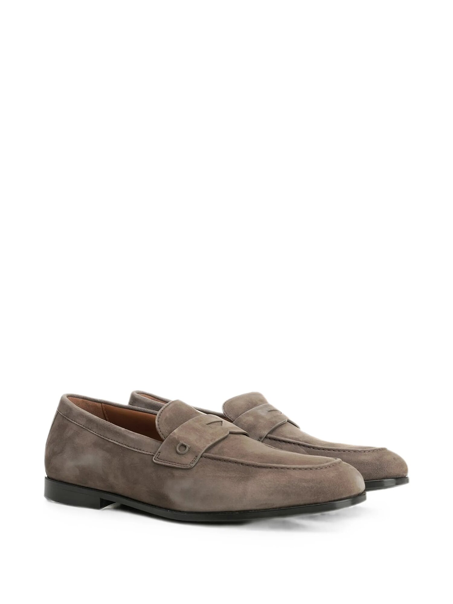 Лоферы Ferragamo Tiberius leather loafer, размер 43 — фото 1