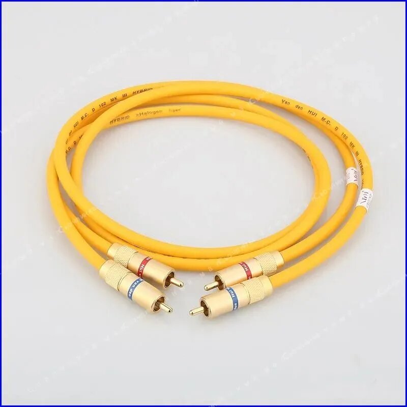 Van den Hul Аудиокабель RCA/RCA, 1.5 м, желтый