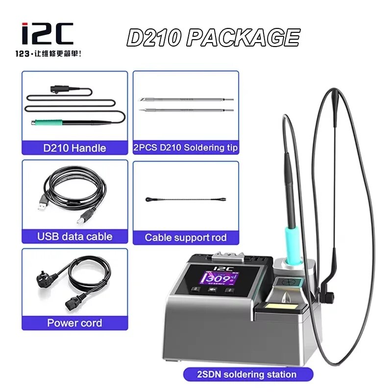 Паяльная станция I2C 2SDN D210, 110V