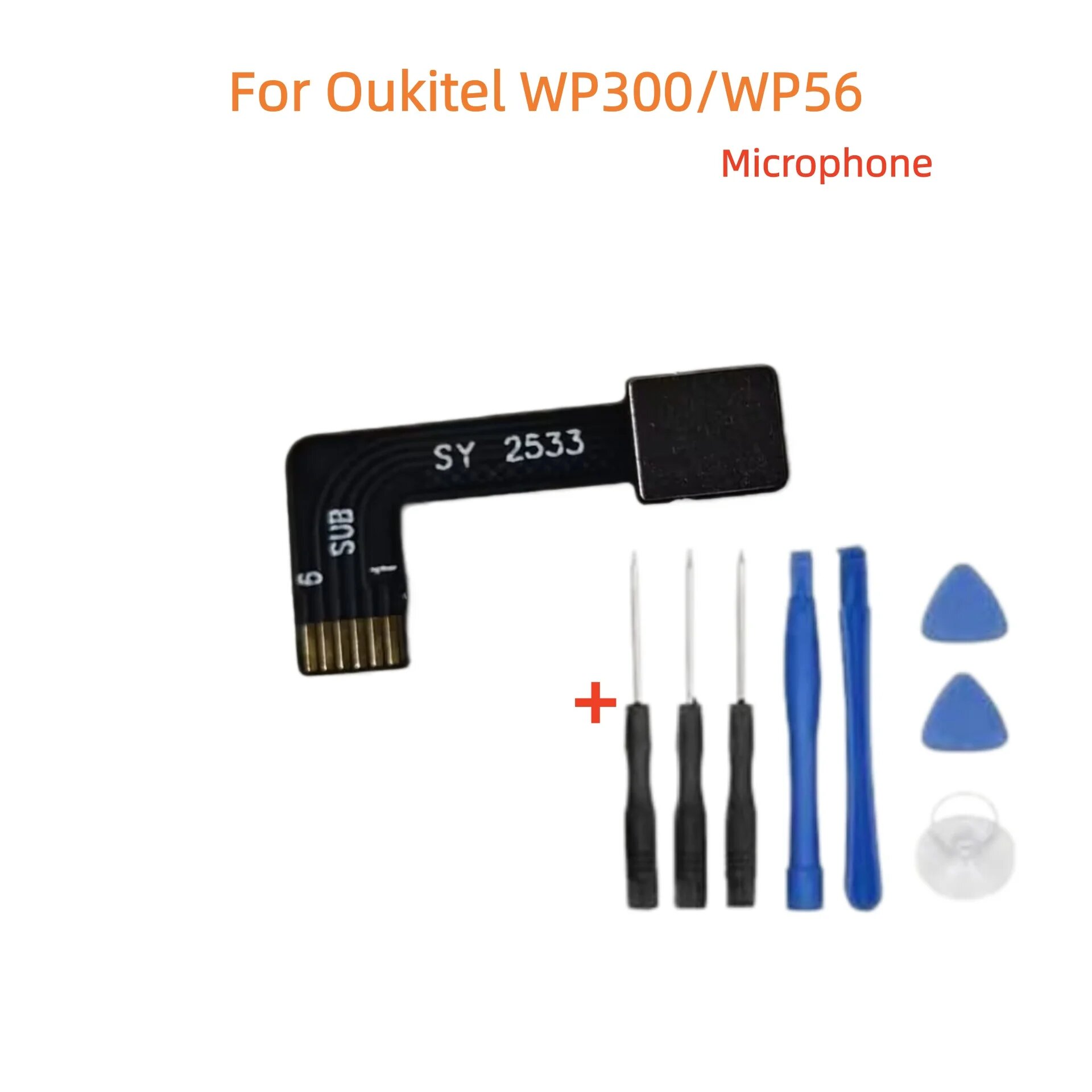 Новый оригинальный гибкий кабель FPC для внутреннего микрофона Oukitel WP300, запчасти для For WP56