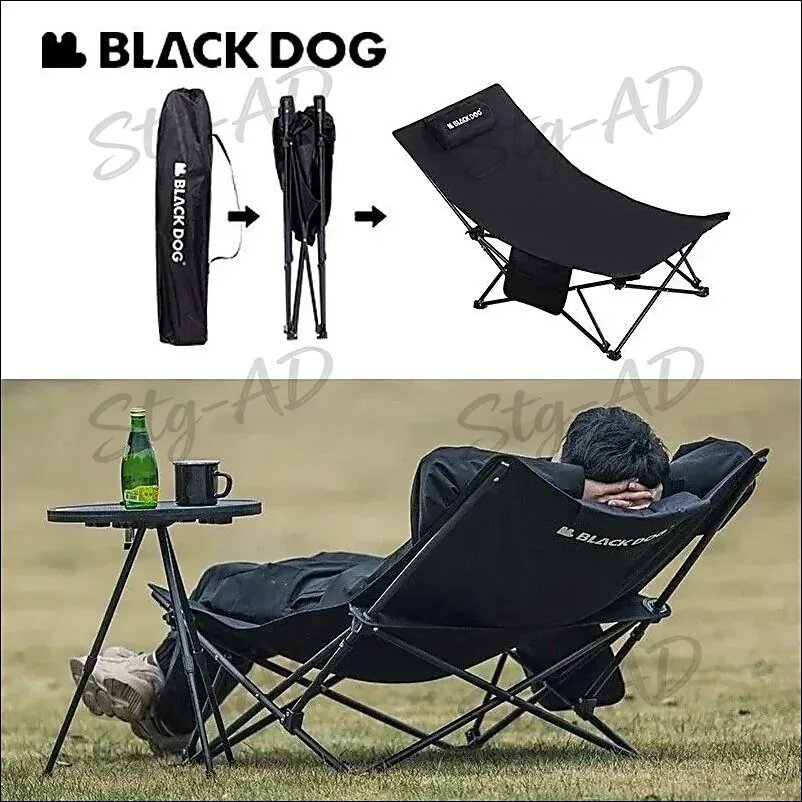 BLACKDOG Стул складной туристический120x68x60 см