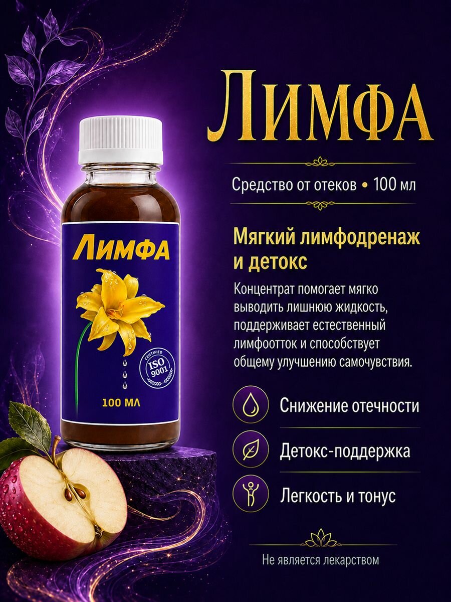 Средство от отеков Лимфа