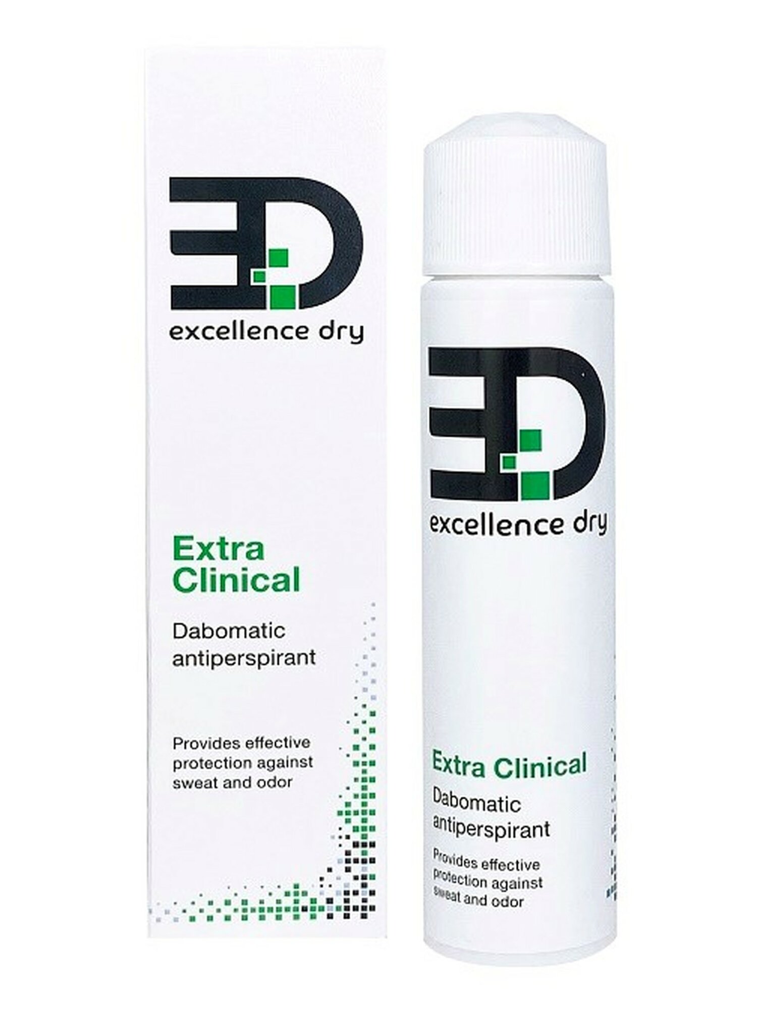 EXCELLENCE DRY EXTRA CLINICAL DABOMATIC антиперспирант 50МЛ — Дабоматик антиперспирант - флакон 50 мл в инд. уп.