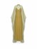 Платье TALLER MARMO Sphinx kaftan maxi dress, размер 36, светло-желтый