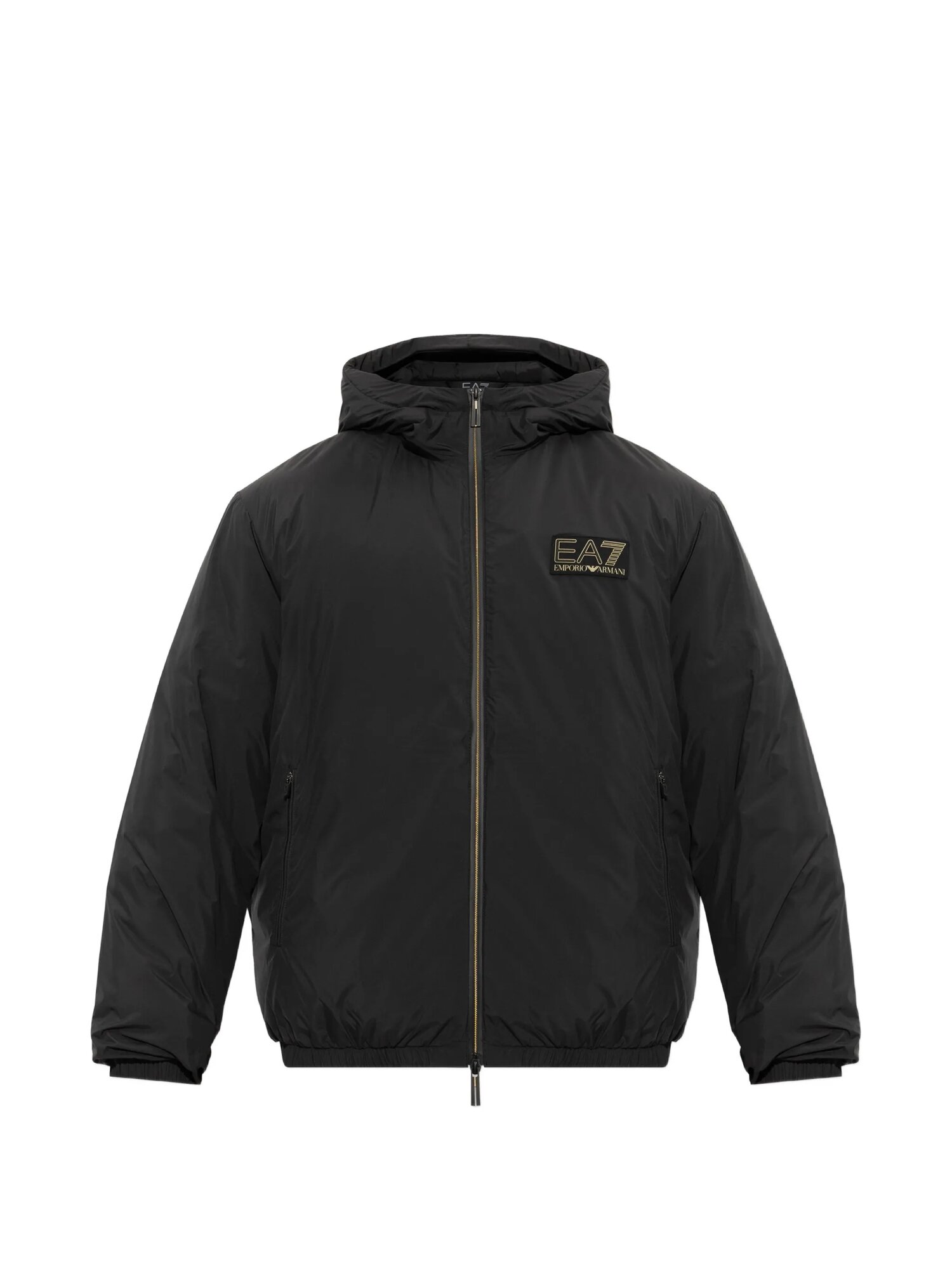 Куртка Logo-patch hooded jacket