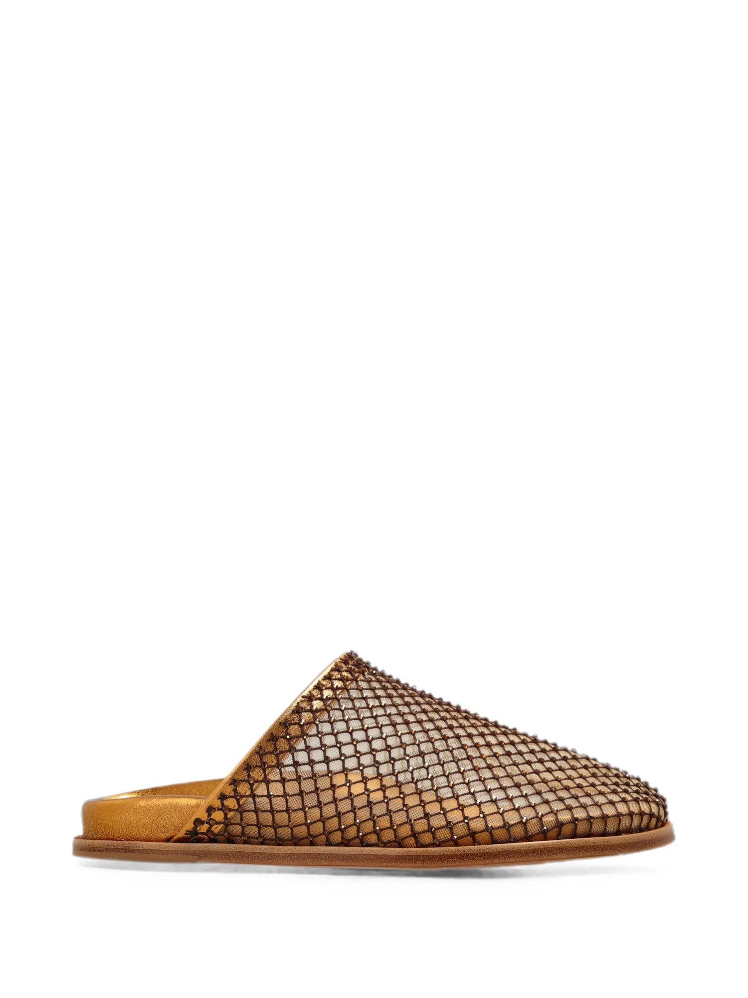 Мюли Crystal-embellished flat mules