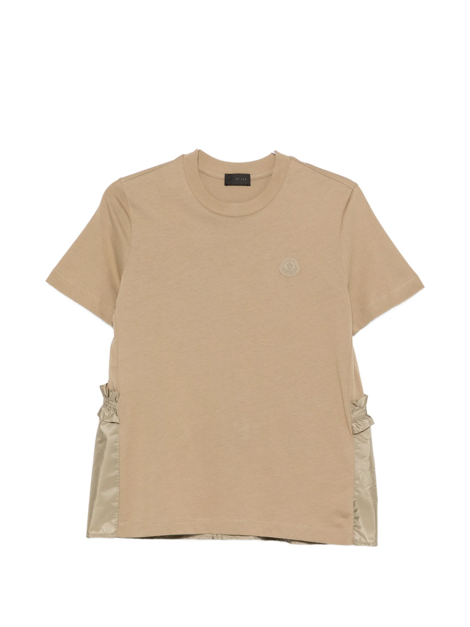 Футболка Ruffled logo-patch T-shirt