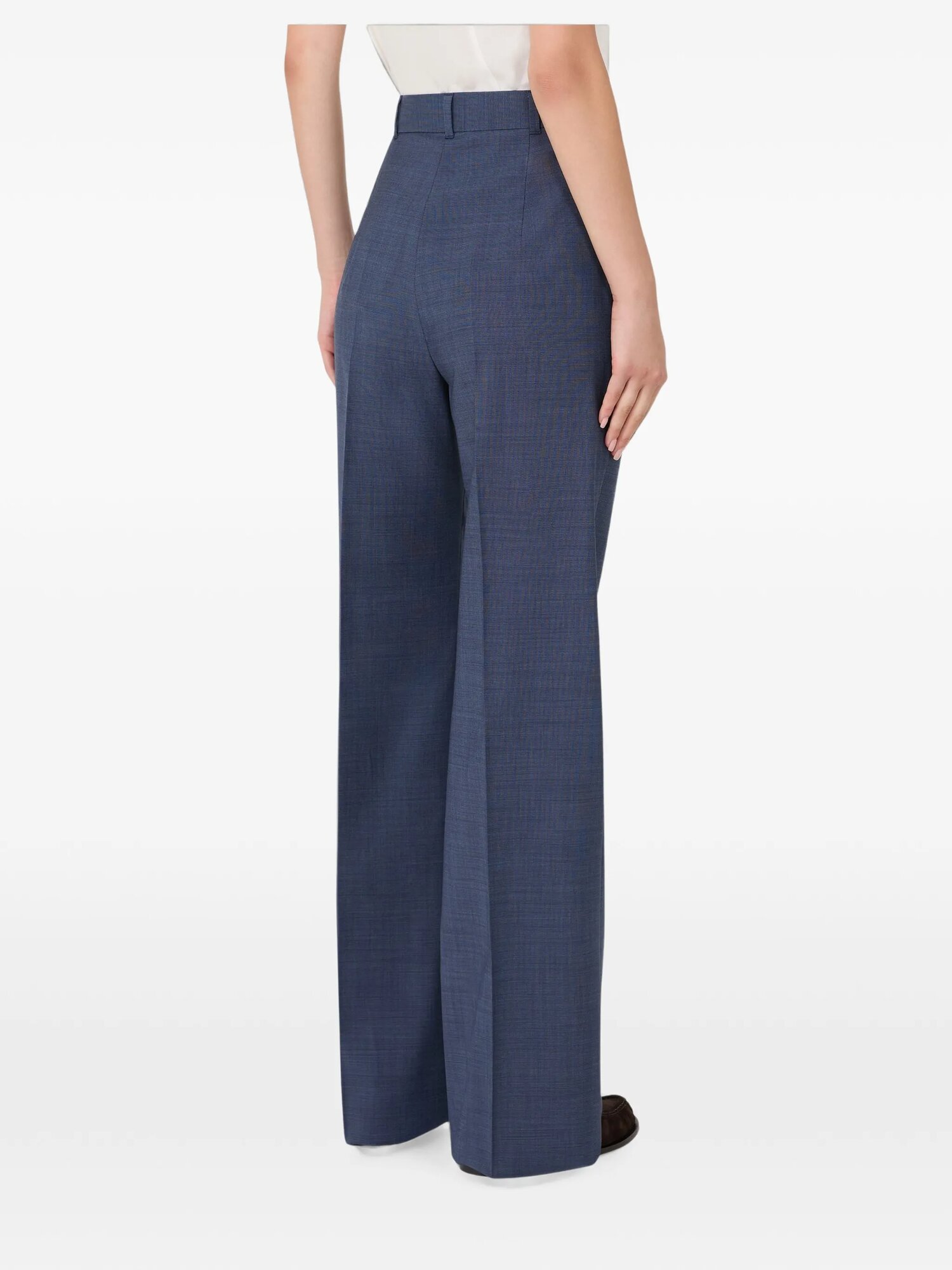 Брюки Max Mara Wool trousers - ultramarine, размер 44 — фото 1
