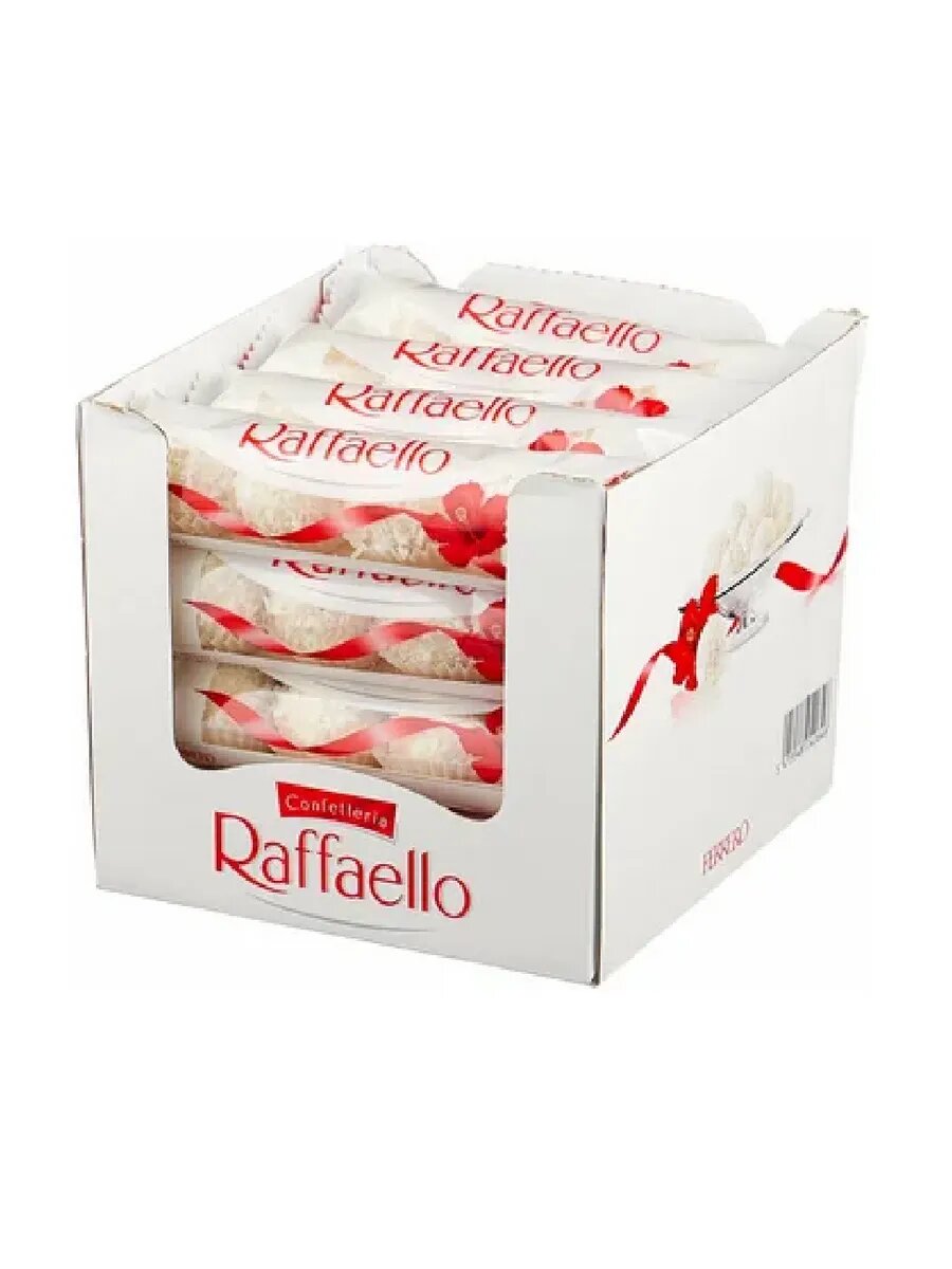 Raffaello Конфеты Раффаэлло с миндальным орехом, 40г, 16 шт