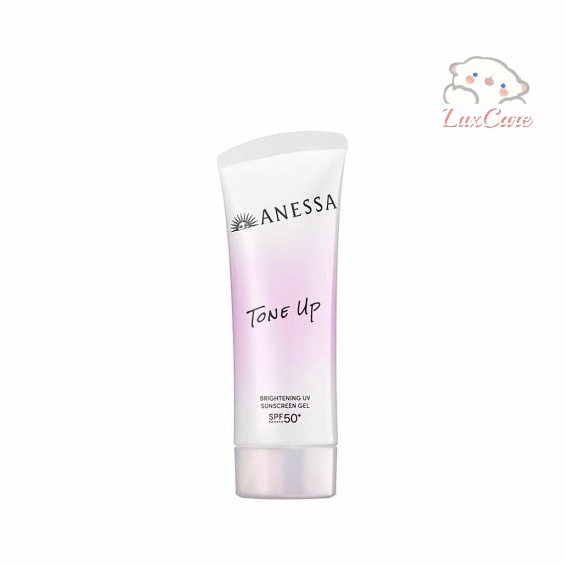 Осветляющий тональный солнцезащитный гель для лица и тела ANESSA TONE UP BRIGHTENING UV SUNSCREEN GEL 90g SPF50+ PA++++ с m-транексамовой кислотой m-транексамовая кислота 90 г