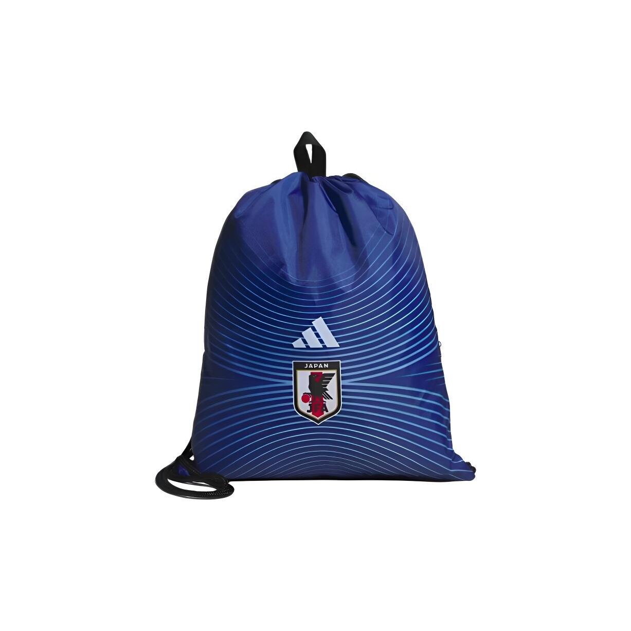 Сумка adidas, фактура тиснение, синий