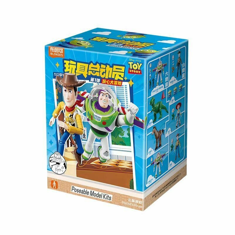 Disney & Toy Story, Первая партия блайнд-боксов с коллекционными фигурками-конструкторами Элит из Истории игрушек Bloks
