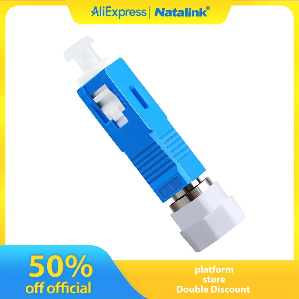 NATALINK S9-SCG-FCM-001 Оптоволоконный адаптер SC-FC 5pcs