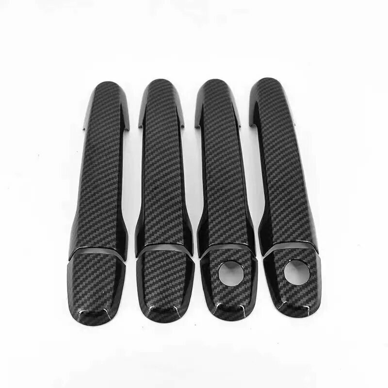 Toyota Prius 2003-2008 20-е поколение углеволоконный черный дверной ручка-тяга двойное отверстие