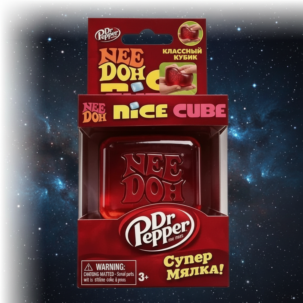 Needoh Ограниченное издание Dr Pepper Nice Cube Suptid Squish