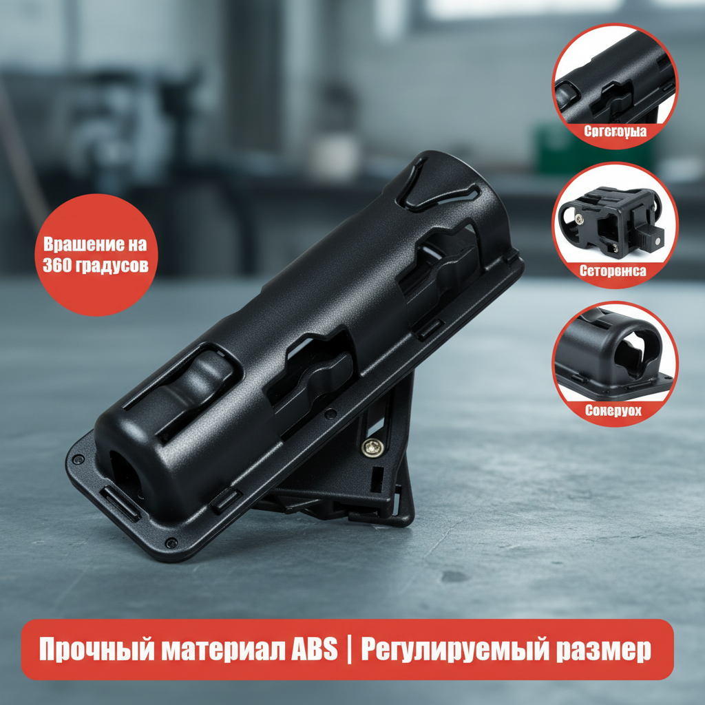 Телескопический держатель для телефона с чехлом универсальный