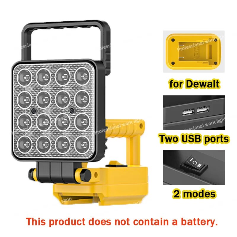 Портативный светодиодный фонарь Dewalt 4 дюйма