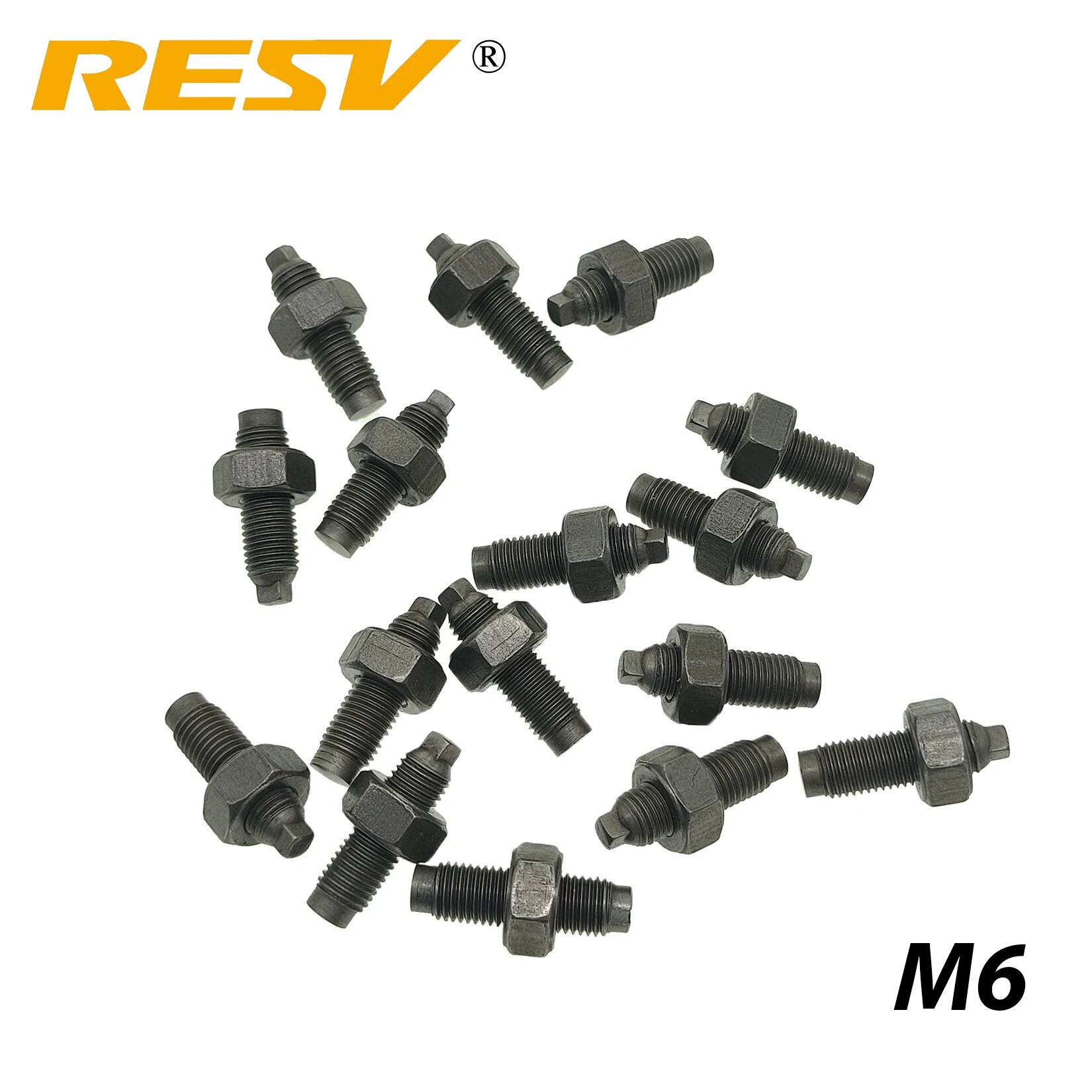 Винт клапана RESV M6 с гайками, 16 шт.