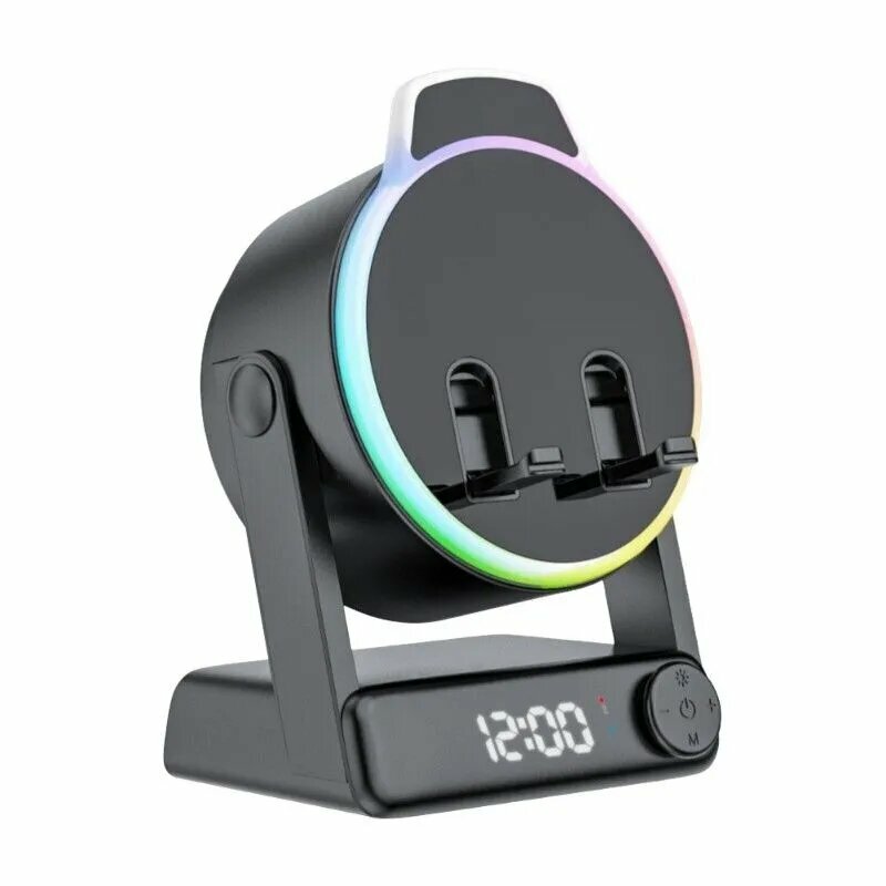 Беспроводная Индукционная Bluetooth-Колонка С RGB-Подсветкой